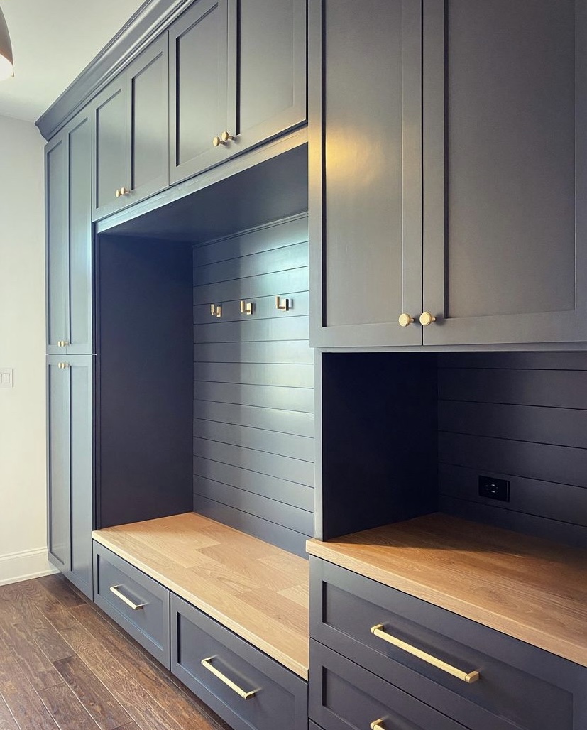 Mudroom Built-ins - CZ Woodworking