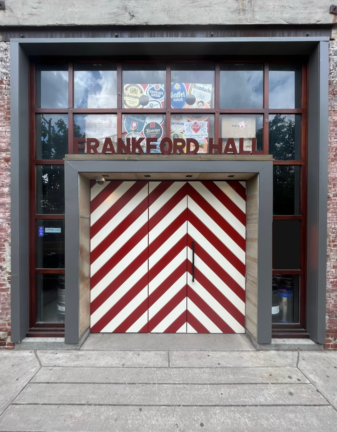 Frankford Hall Doors - CZ Woodworking